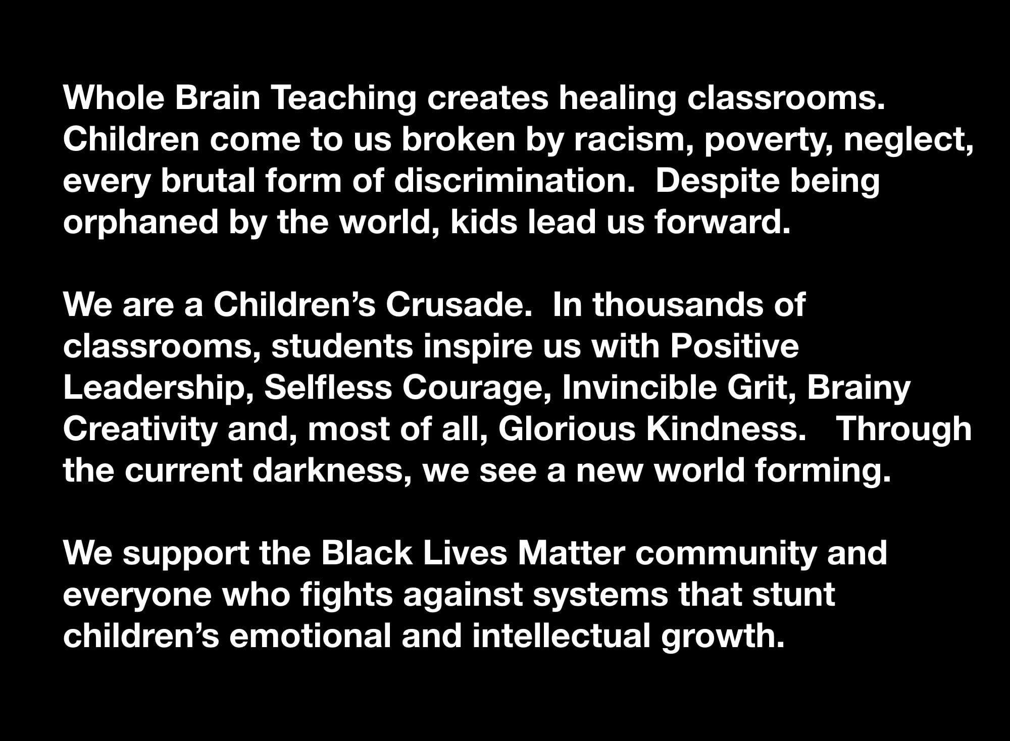 WBT Treasury – Whole Brain Teaching