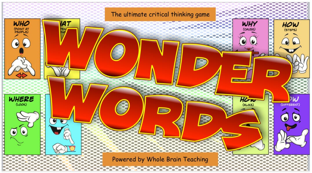 Wonder Words – Whole Brain Teaching